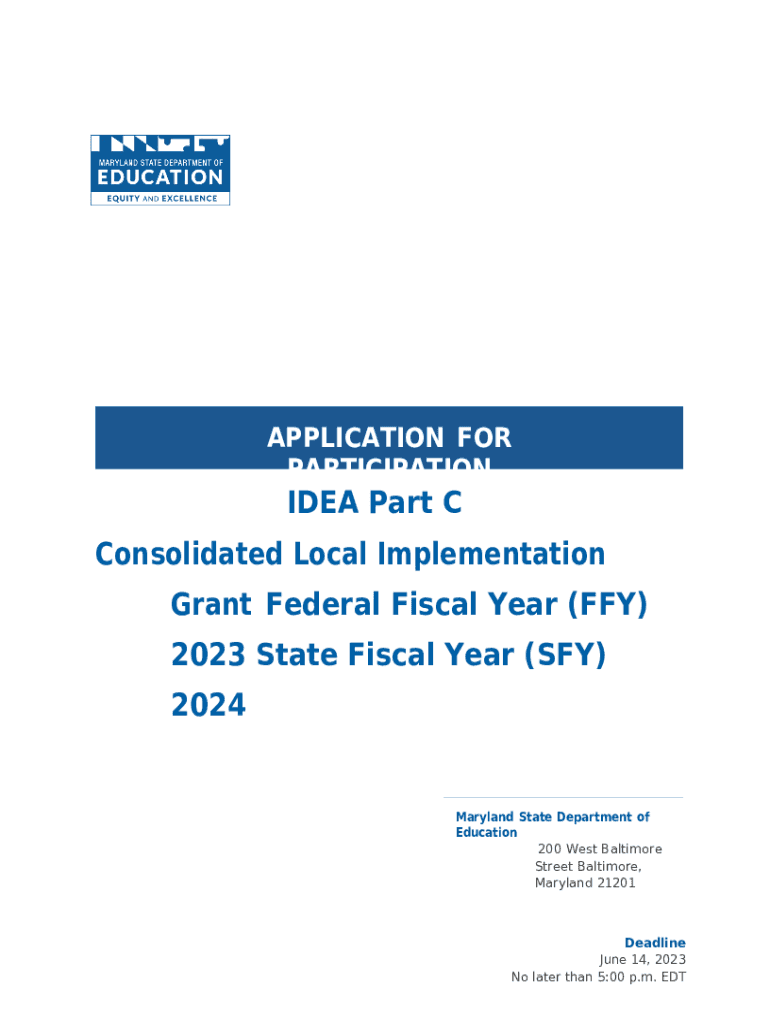 Understanding the IDEA Part C State Grant Funding Cycle ... Doc ...
