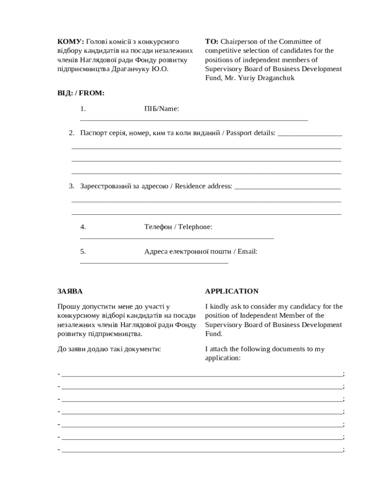 Selection Committee Terms of Reference and Rules of ... Doc Template ...