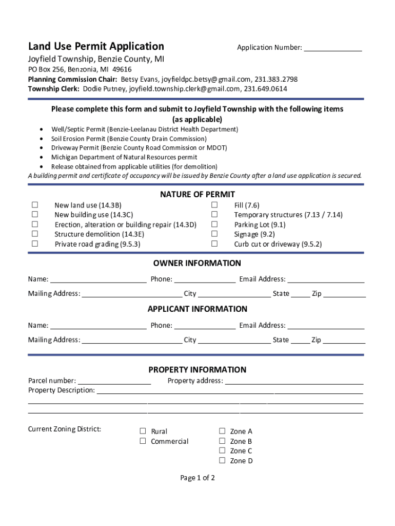 Fillable Online Site Plan Review / Special Use Permit / Planned Unit ...