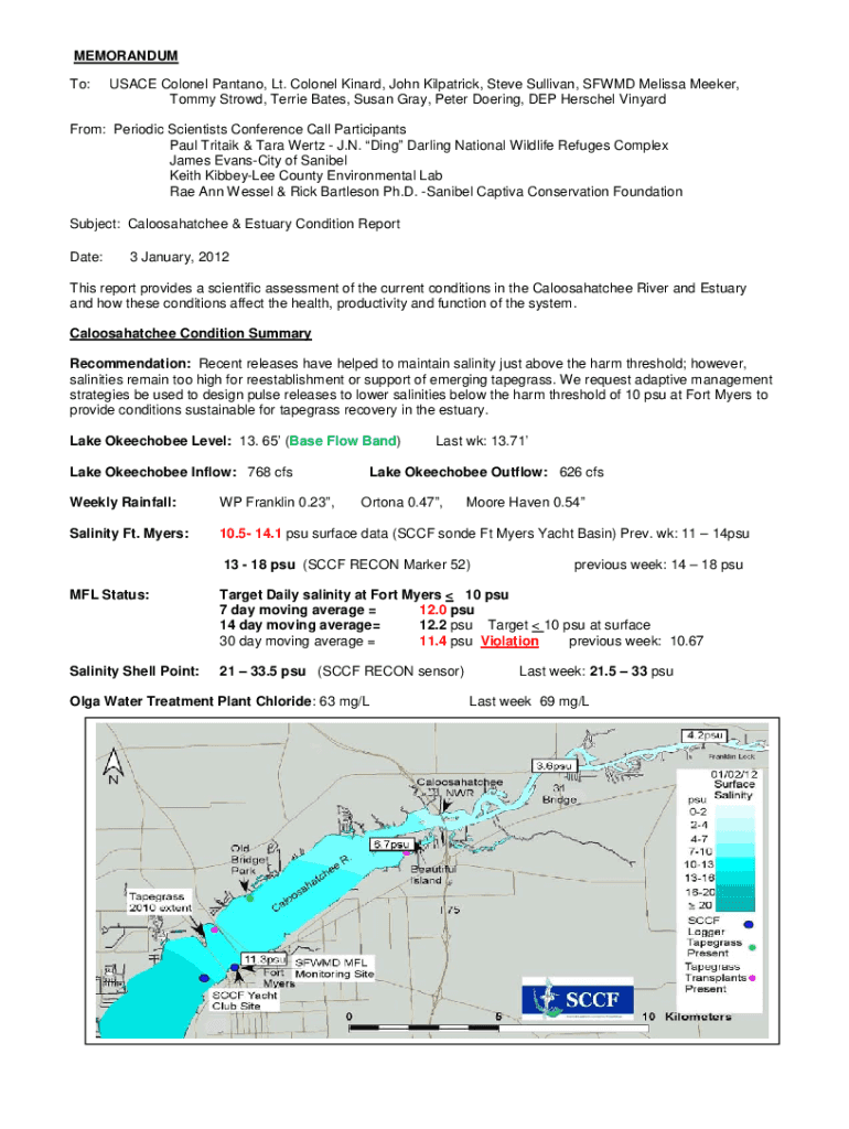 Fillable Online USACE Colonel Pantano, Lt. Colonel Kinard, John ...