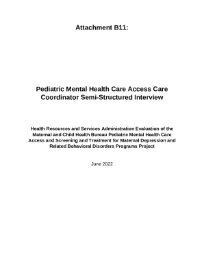 Evaluation of the Pediatric Mental Health Care Access and ... Doc ...