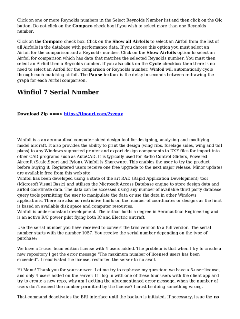 Fillable Online XFLR5 Analysis of foils and wings operating at low ... Fax Email Print - pdfFiller