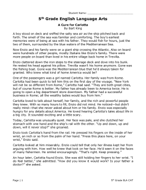 Fillable Online English Language Arts Scoring Rubric for the SMARTER ...