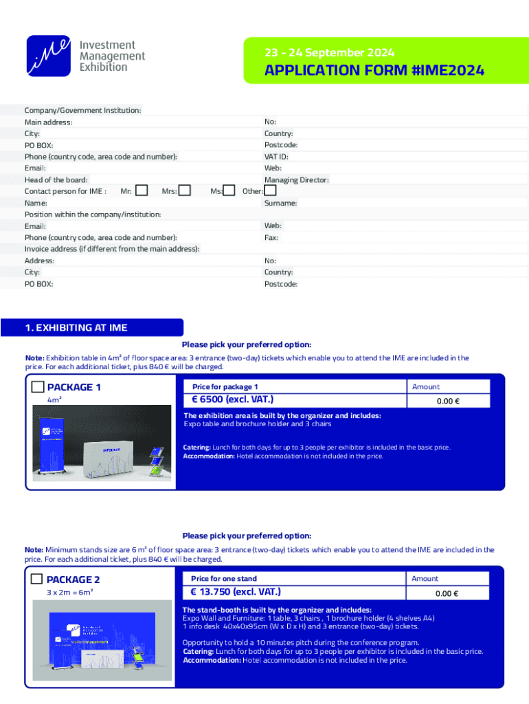 Fillable Online ime-europe Fax Email Print - pdfFiller