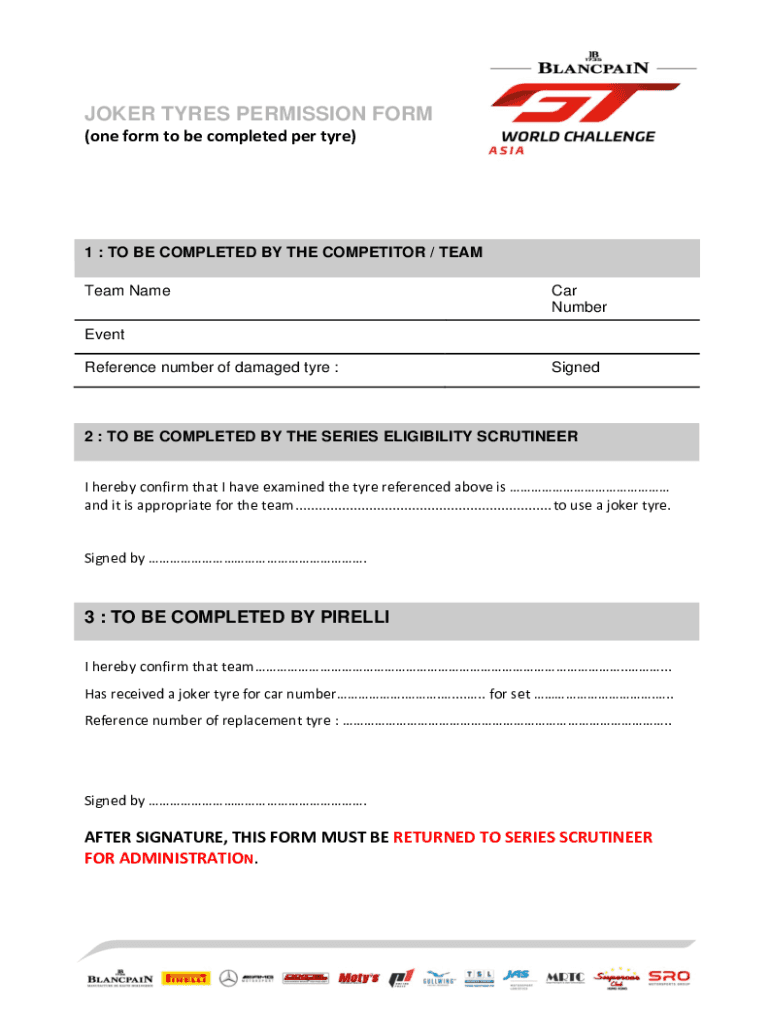 Fillable Online Tyre add-on in car insurance, and putting claims for ...