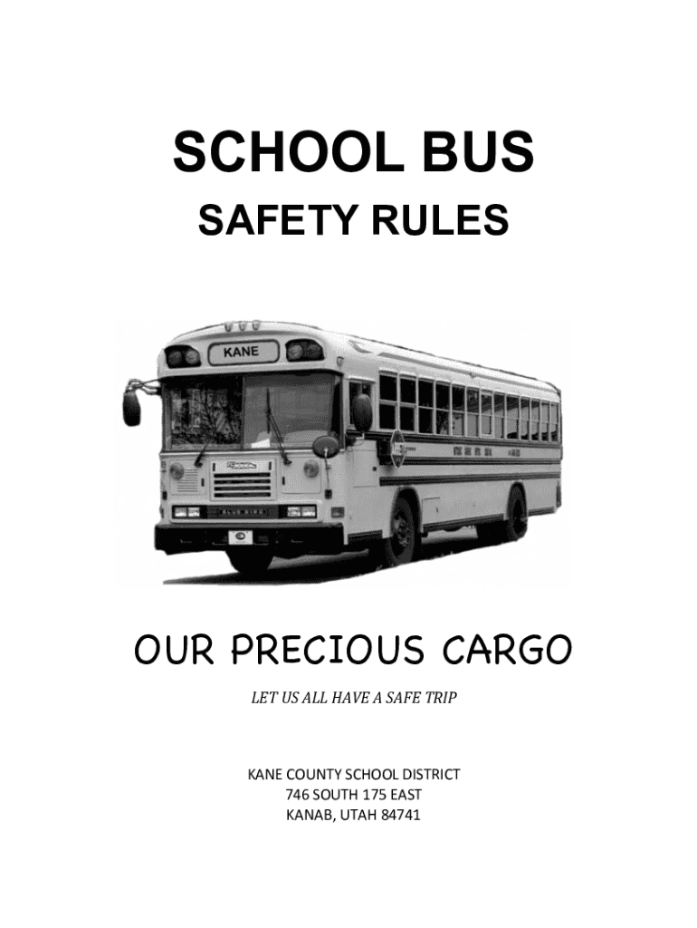 Fillable Online Back To School Means Following School Bus Safety Fax ...
