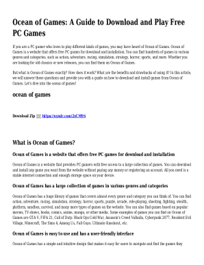 Fillable Online The 25 best free PC games to play today Fax Email Print ...