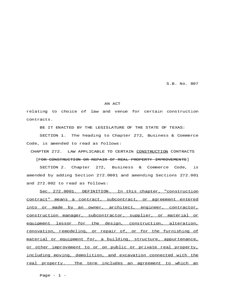 Or Is It? Anti-Choice-of-Laws Statutes Applicable ... Doc Template ...