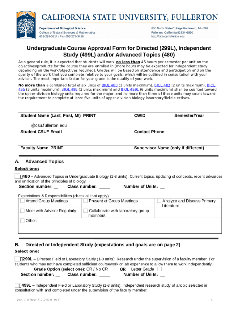 Undergraduate Variable-Unit Request for Capstone ... Doc Template ...