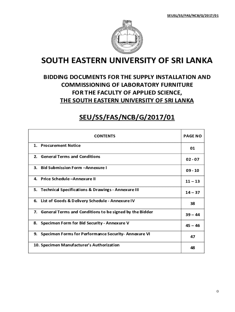 Fillable Online bidding documents for the supply installation and Fax Email Print - pdfFiller