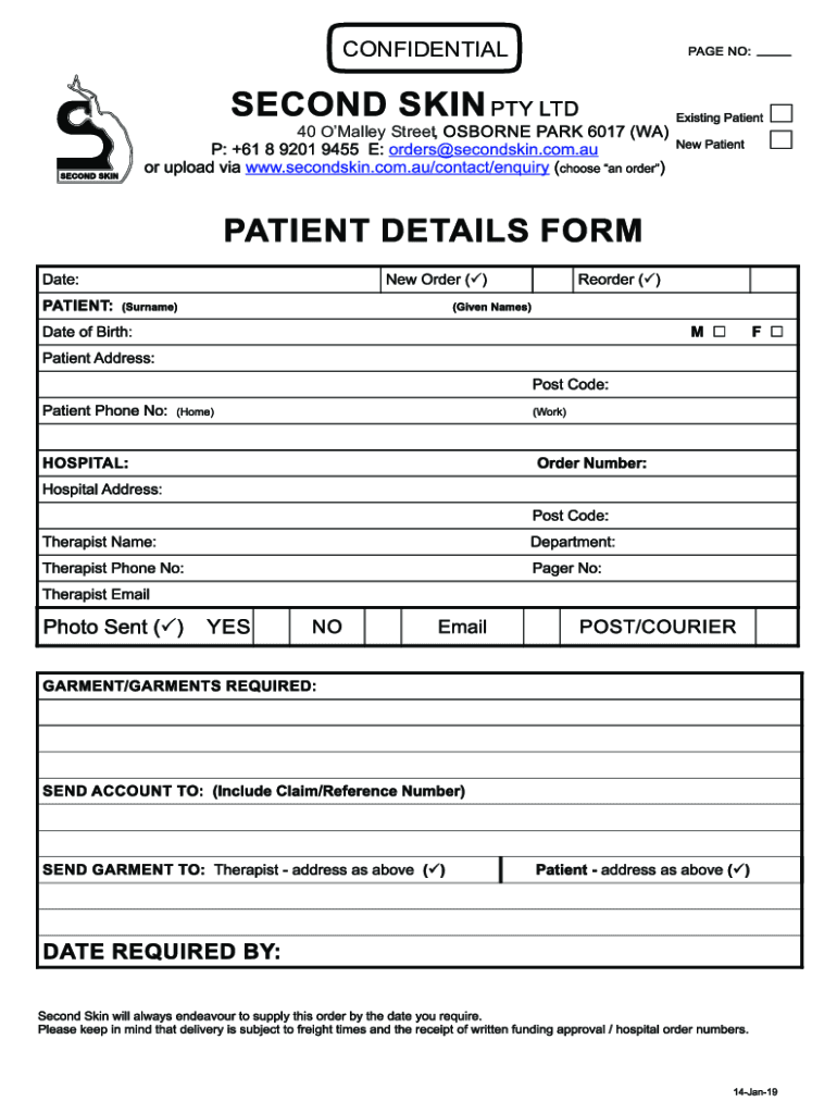 Fillable Online Amputee Lower Limb Measurement.cdr Fax Email Print ...