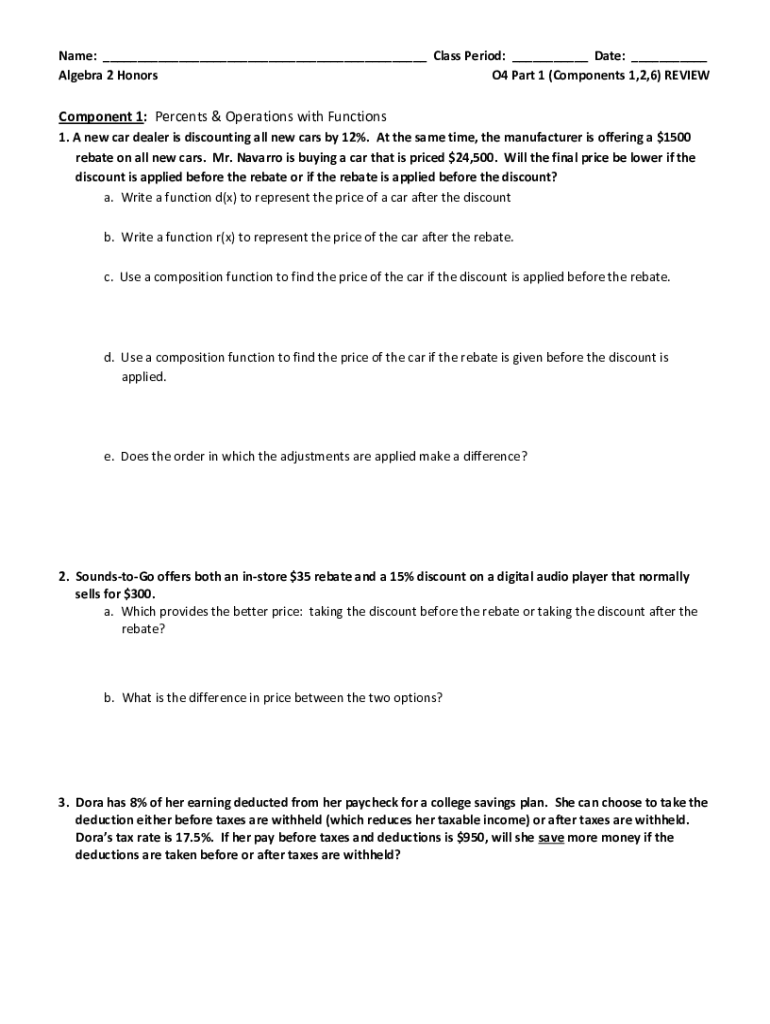 Fillable Online 6.3 Worksheet.pdf - Name: Date: Period: Algebra 2... Fax Email Print - pdfFiller
