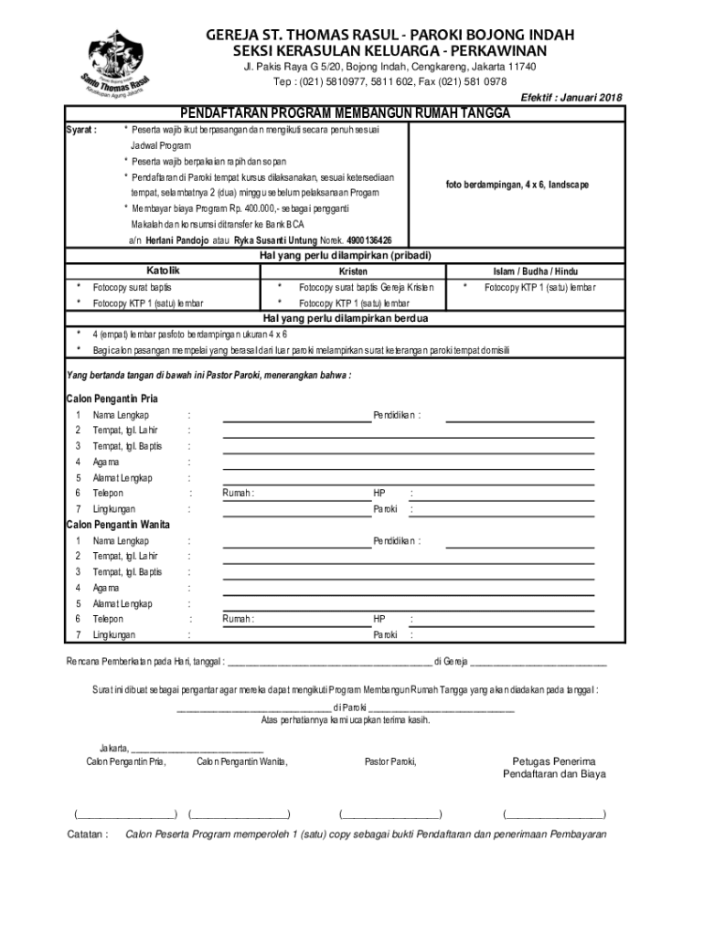 Fillable Online Form Saksi PerkawinanPDF Fax Email Print - pdfFiller