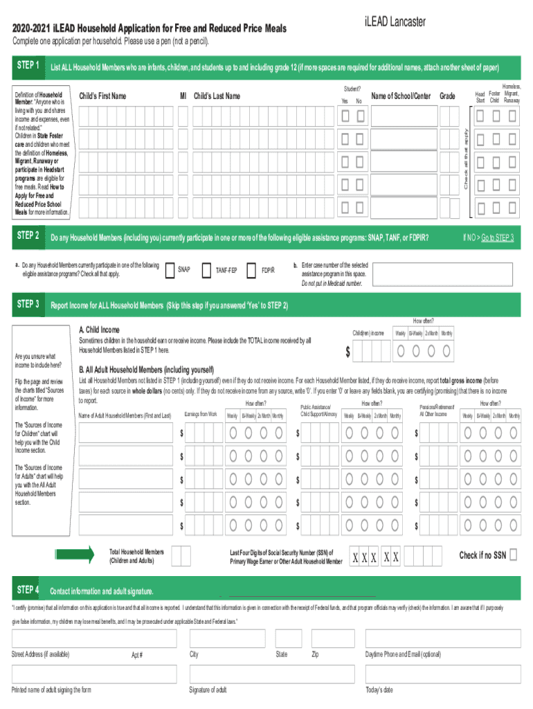 Fillable Online Have You Filled Out the Multipurpose Family Income Form ...