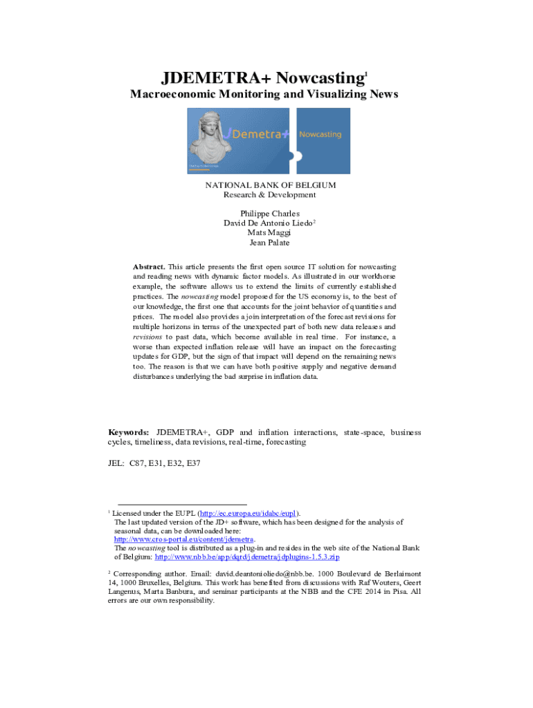 Fillable Online DQAF View : Belgium - Coordinated Direct Investment ...