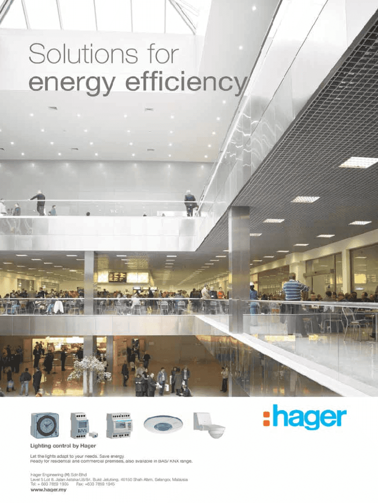 Fillable Online The plethora of energy saving products Fax Email Print - pdfFiller