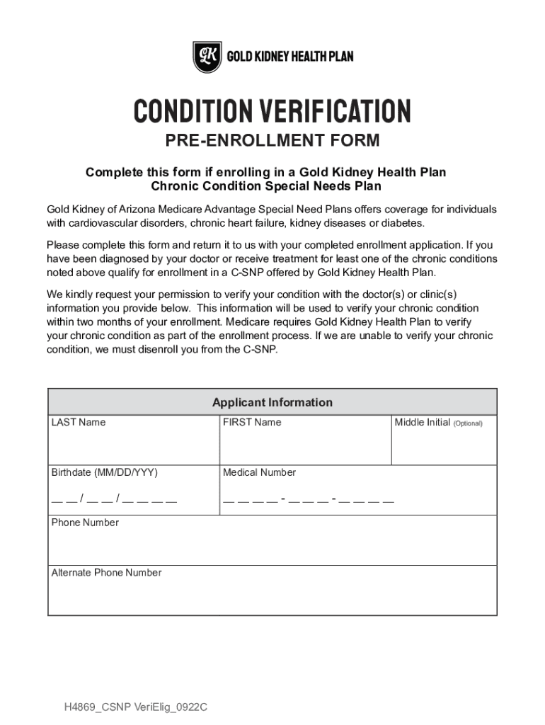 Fillable Online Gold KidneyCreating the gold standard for your care Fax ...