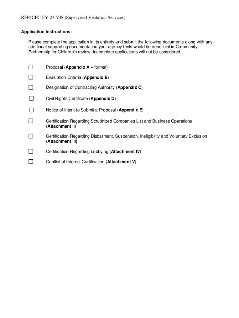 Fillable Online Pilot of Supportive Visitation Services (SVS) in Mercer County Fax Email Print ...