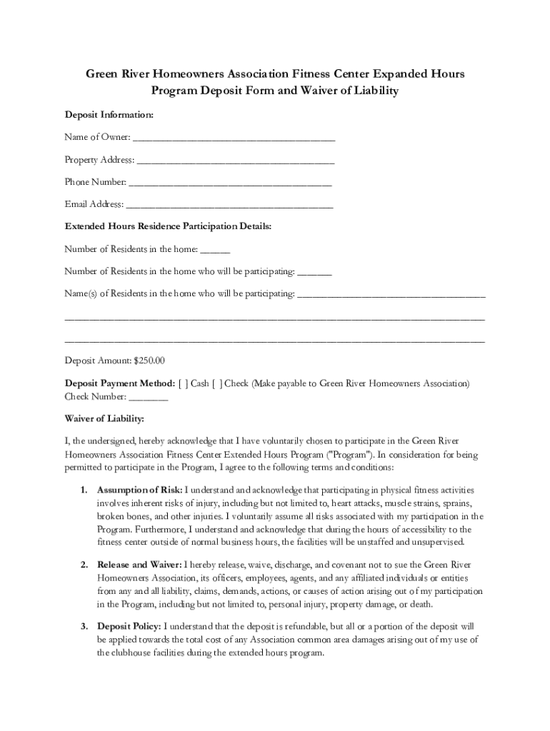 Fillable Online Community Homeowner Forms Fax Email Print - pdfFiller