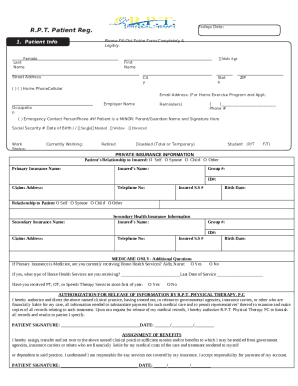 Patient Relationship Codes - JE Part A Doc Template | pdfFiller