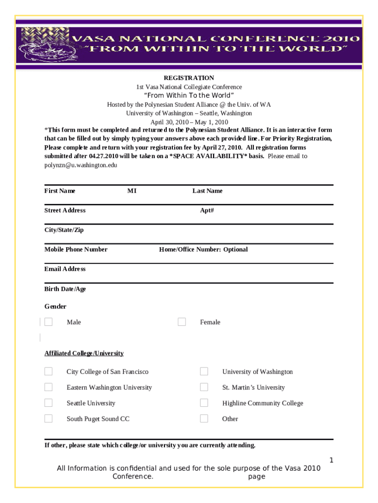 Itinerary.docx - students washington Doc Template | pdfFiller