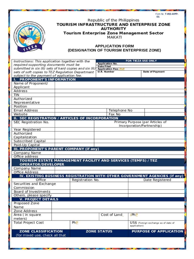Tourism Infrastructure & Enterprise Zone Authority - tieza gov Doc ... Tourism Infrastructure & Enterprise Zone Authority - tieza gov Doc ...