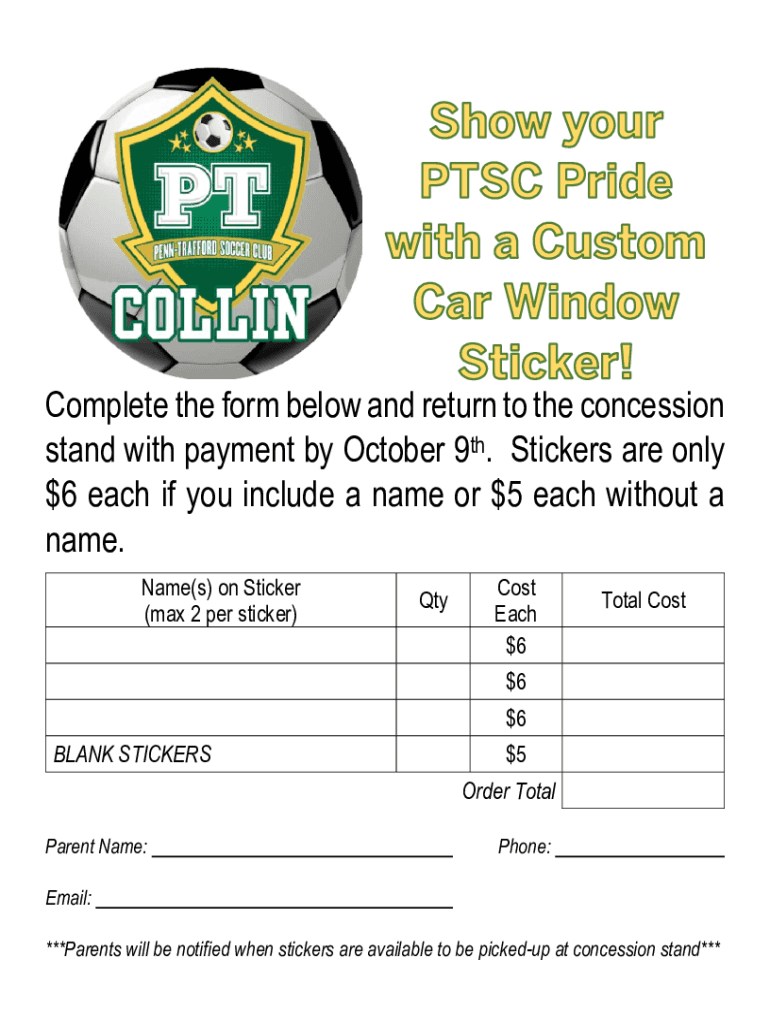 Fillable Online Complete the form below and return to the concession ...