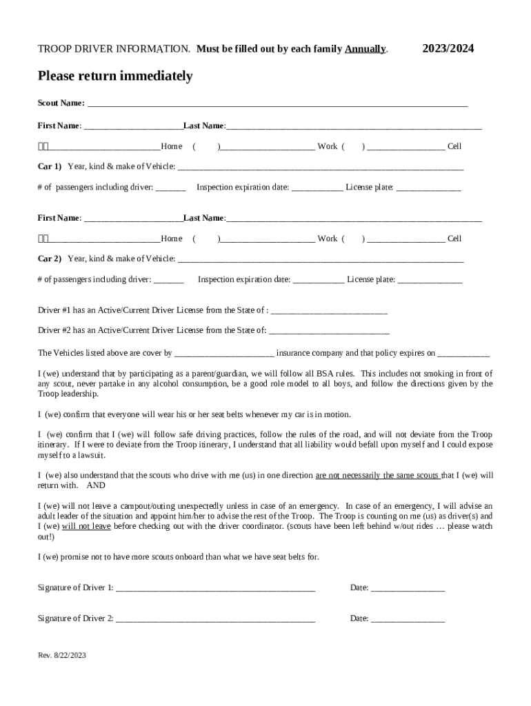 T01 Application: Release of Ination Under Part I of the ... Doc ...