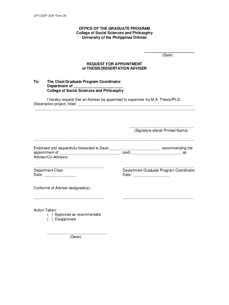 Fillable Online OGP Form 39Request for Apointment of Adviser.doc Fax ...