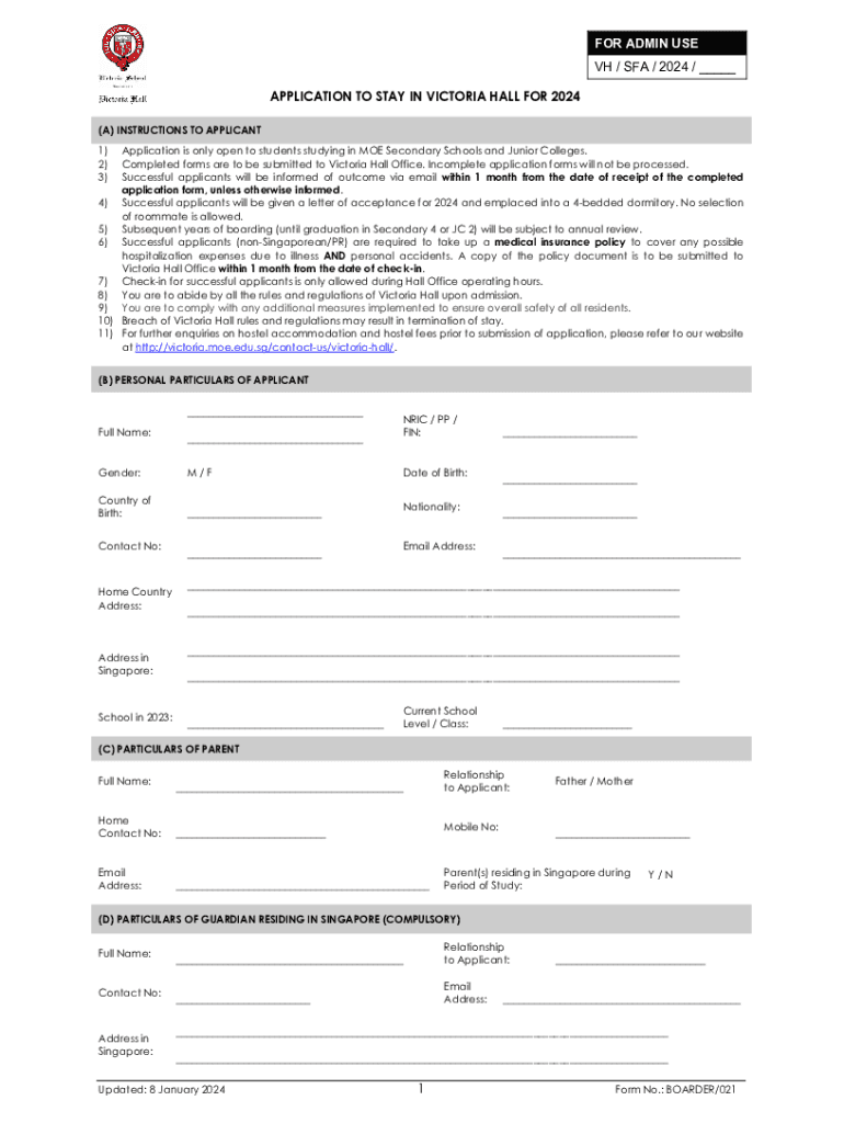 Fillable Online Boarder 021 - Self-Funded Application Fax Email Print ...