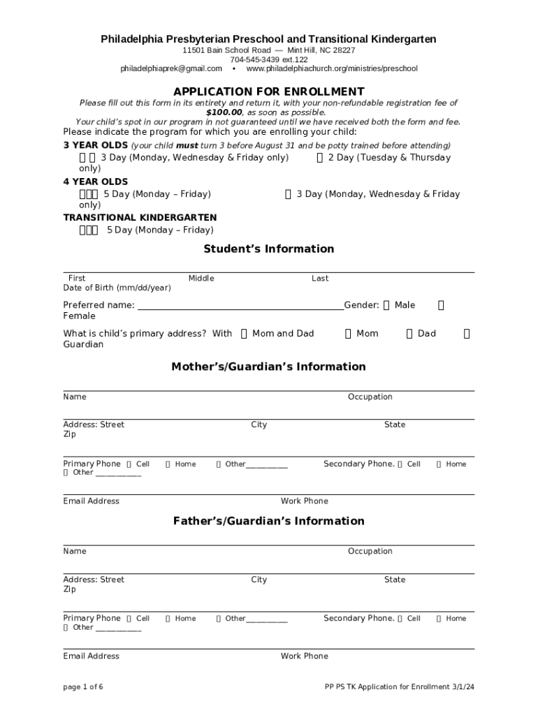 Please fill out this in its entirety and return it, with your non-refundable registration fee of ...