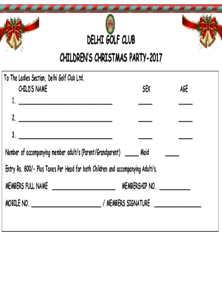 Fillable Online Interesting day - Review of Delhi Golf Club (DGC), New ...