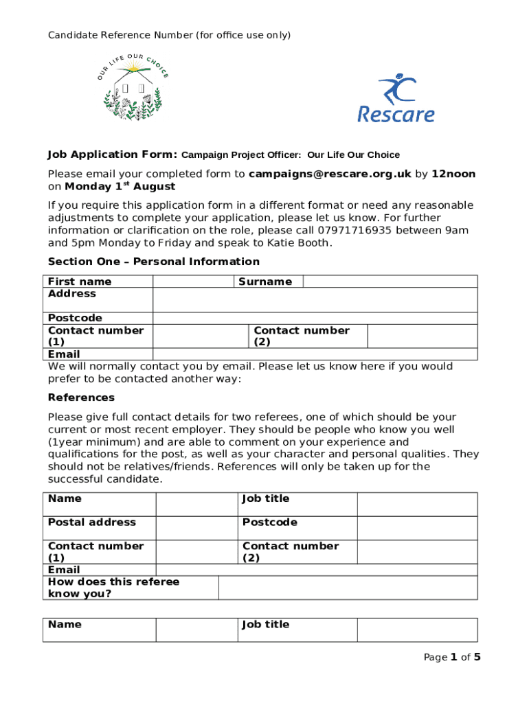 Rescare: Charity supporting families of people with Learning ... Doc ...