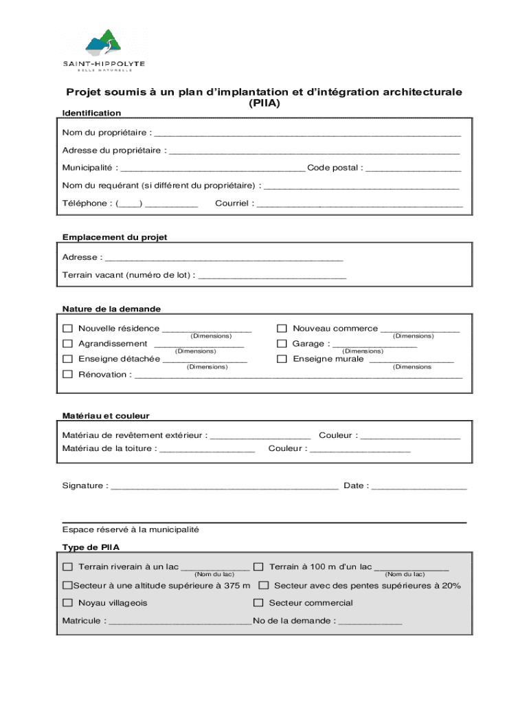 Remplissable En Ligne FORMULAIRE DE DEMANDE D'APPROBATION P.I.I.A. Fax ...