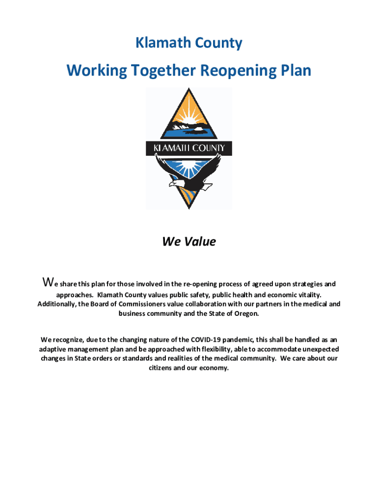 Fillable Online Klamath Tribes Establish New Department to Reclaim Role in ... Fax Email Print ...