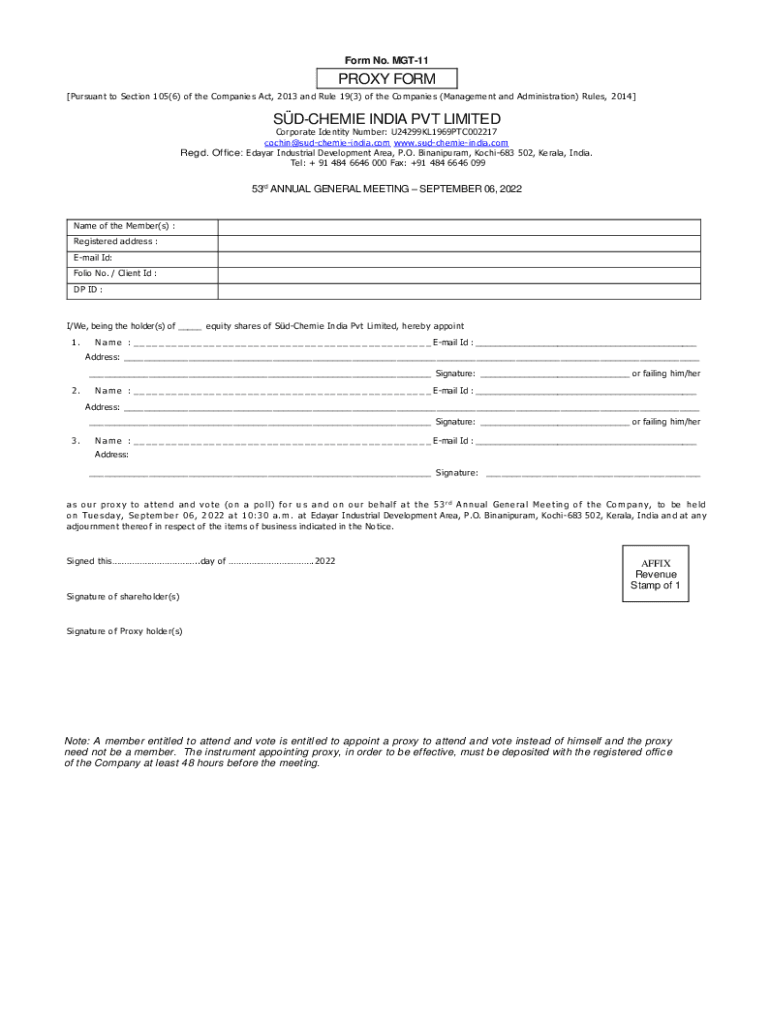 Fillable Online Welcome to Sd-Chemie India Pvt. ltd. Fax Email Print - pdfFiller