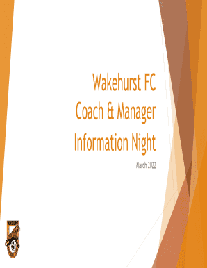 Fillable Online Wakehurst FC Fax Email Print - pdfFiller