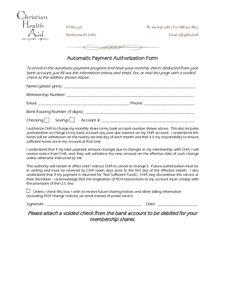 Fillable Online Please attach a voided check from the bank account to ...