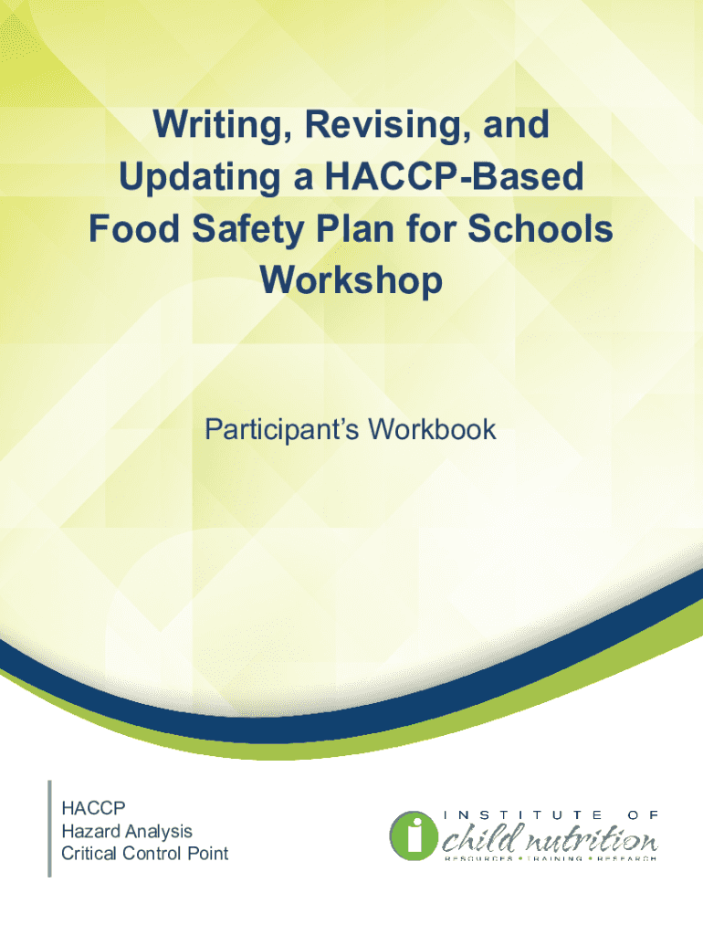 Fillable Online Worksheet to Review and Revise the HACCP Food Safety ...