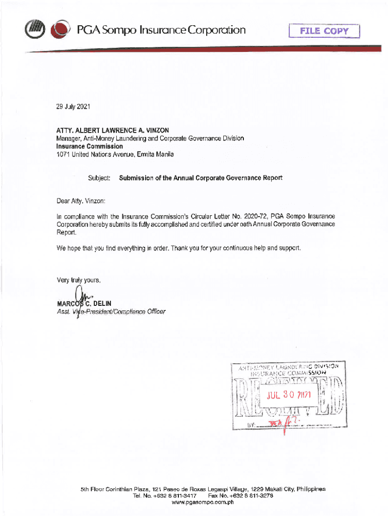 Fillable Online URC Definitive Information Statement 2020 Fax Email ...