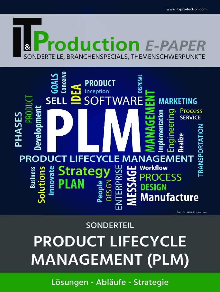 Ausfüllbar Online What is product lifecycle management (PLM)? Fax Email ...