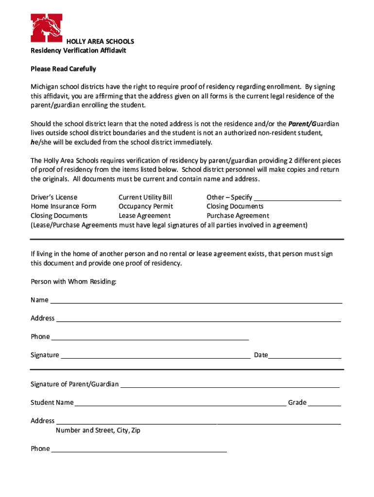 Fillable Online MC Jr-Sr High School Residency Verification Affidavit-1.xlsx Fax Email Print ...