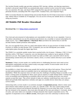 Fillable Online What is Adobe Liquid Mode?Adobe Acrobat Fax Email Print ...