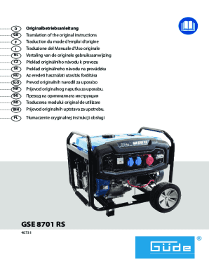 Fillable Online GSE 8701 RS Fax Email Print - pdfFiller