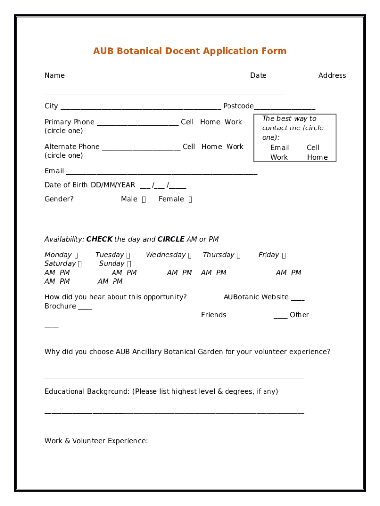 Office Use Only Staff Initials:Date Application Received Doc Template ...