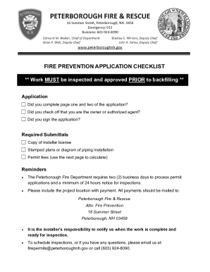 Fillable Online Fire Inspection Checklist (FREE to download) Fax Email ...