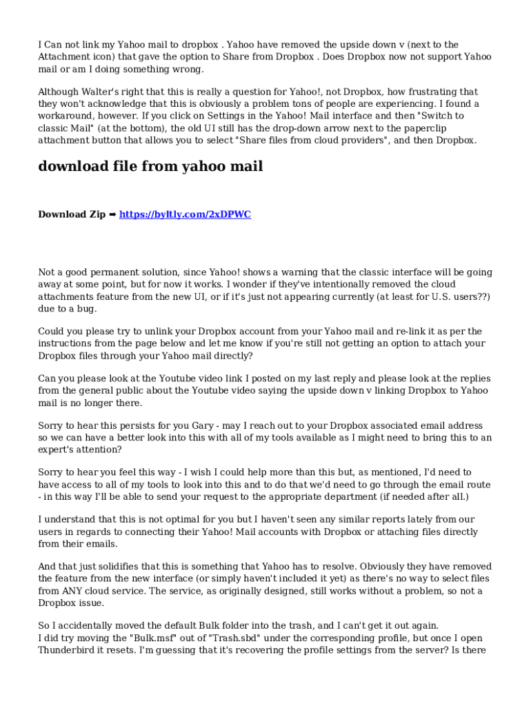 Fillable Online Attach, share, or insert files and emojis in Yahoo Mail Fax Email Print - pdfFiller