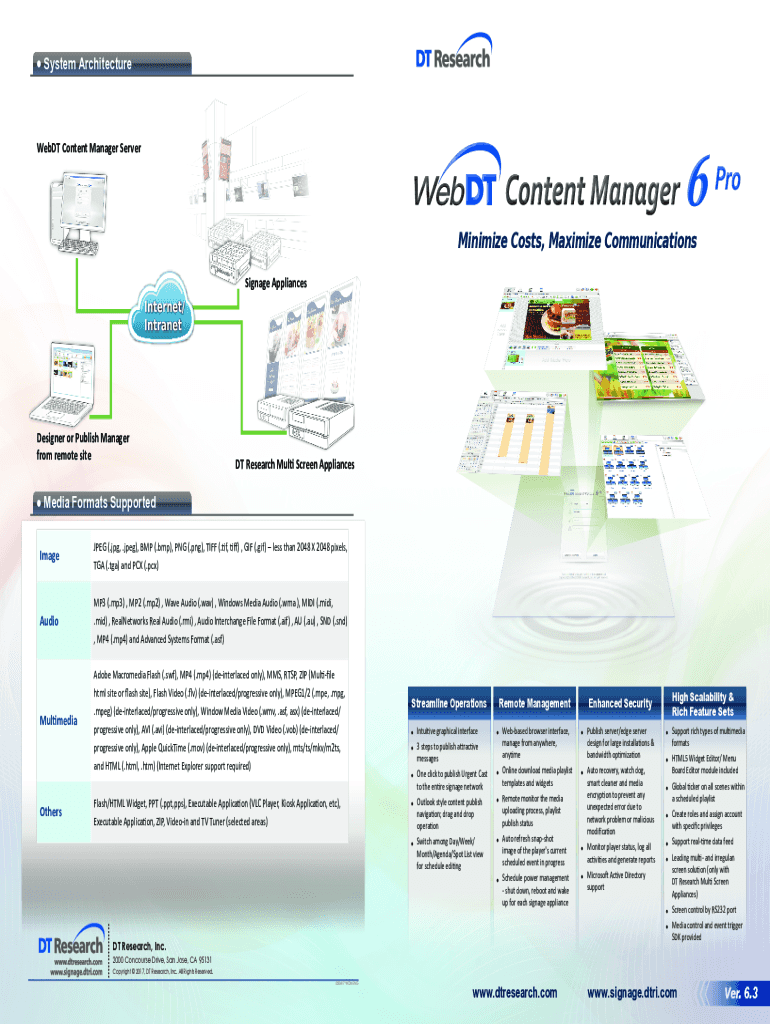 Fillable Online WebDT Content Manager Server Fax Email Print - pdfFiller