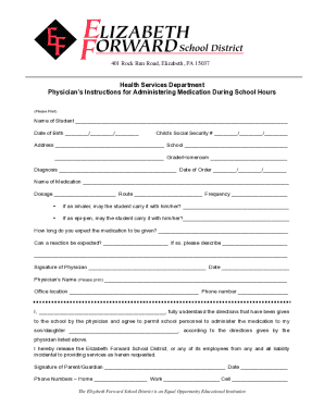 Fillable Online Physician form for meds Fax Email Print - pdfFiller