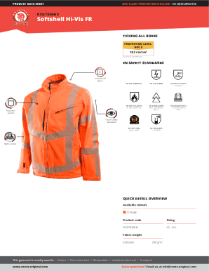 Fillable Online Salisbury Pro-Wear Plus 12 Cal Arc Flash Protection ...